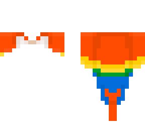 Scarlet Macaw Cloak ~ ob | Minecraft Skin