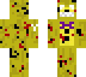 fnaf springtrap | Minecraft Skins