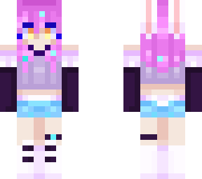 cyberpunk girl | Minecraft Skins