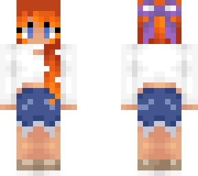 ginger girl | Minecraft Skins