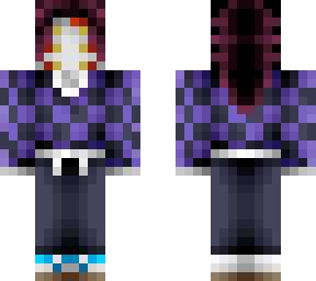 Kokushibo Primera Luna Superior | Minecraft Skin