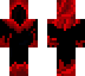 Red+Black version of entity 303 | Minecraft Skin