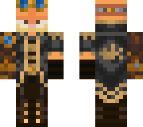 Steam-punk Garfield | Minecraft Skin
