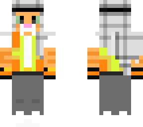Arabian Builder Cat | Minecraft Skin