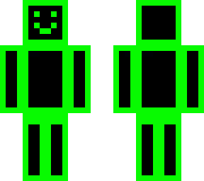 black and green | Minecraft Skins