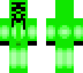 Green Enderman Hacker | Minecraft Skin