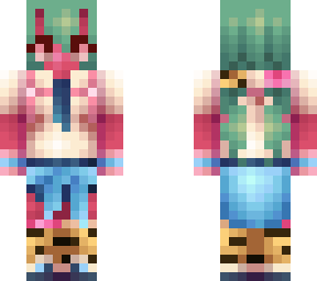 Gyaru Oni ; Fortnite | Minecraft Skin