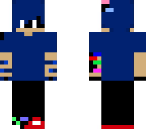 Pibby Blue (Casual) | Minecraft Skin