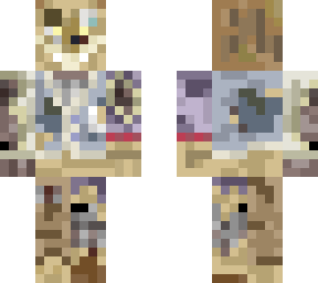 Ruined Mimic (With and without suit) | Minecraft Skin