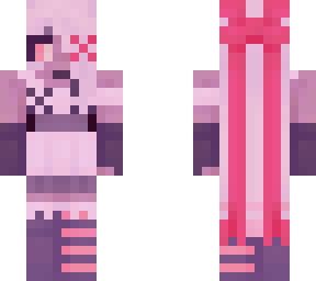 vaggie (pilot design) - hazbin hotel (64x) | Minecraft Skin