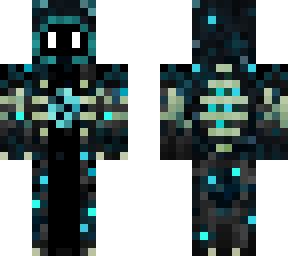 warden with eyes | Minecraft Skin