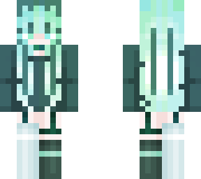 *cutely steals your wifi* | Minecraft Skin