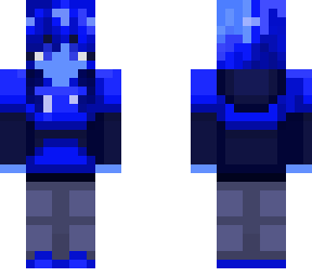 Blue girl | Minecraft Skin