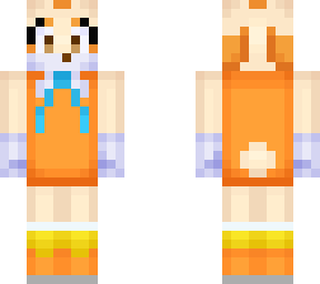 cream the rabbit | Minecraft Skin