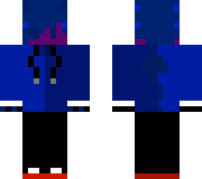 blue demon | Minecraft Skins