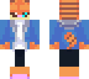 Garfield Sans | Minecraft Skin