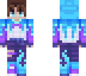 JackCas Aqua Apples Fruit Wars | Minecraft Skin