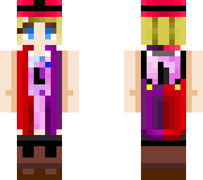 Serena from Pokemon XYZ | Minecraft Skin