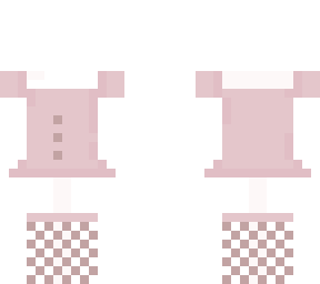 cute pink dress base!!^_~ | Minecraft Skin