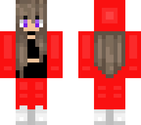 red hoodie | Minecraft Skins