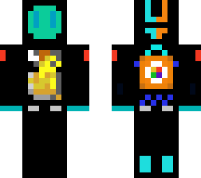 master robot mc bedrock | Minecraft Skin