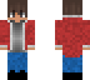 red jacket | Minecraft Skin