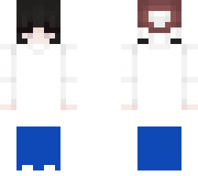 Wingo baju sekolah perempuan by Kopi | Minecraft Skin