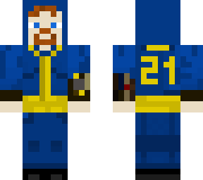 CaseOh fallout vault 21 | Minecraft Skin