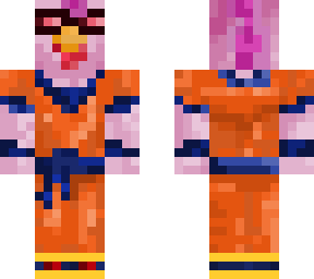 Chicken Goku | Minecraft Skin