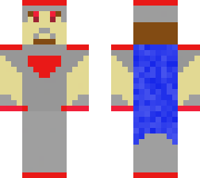Dark Prince in iron armor | Minecraft Skin