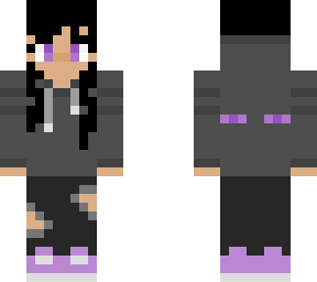 enderman girl | Minecraft Skins
