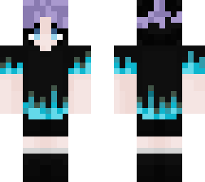 purple flame | Minecraft Skins