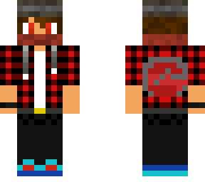 Ruby Creeper Tween | Minecraft Skin