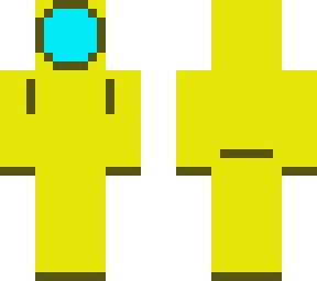 Backstabbing Banana (Among Us Yellow) | Minecraft Skin