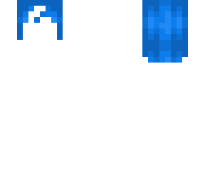 Blue Hair Base with Headphones. | Minecraft Skin