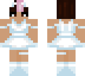 Blue Maids Dress | Minecraft Skin