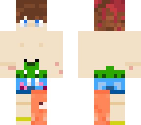 Frisk SMP - Beach | Minecraft Skin