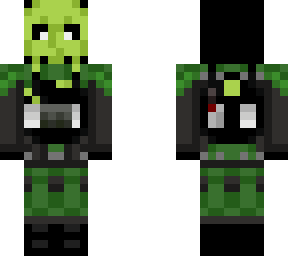 Green Mask Slime | Minecraft Skin