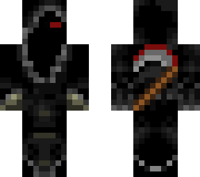 Grim reaper red eyes | Minecraft Skin