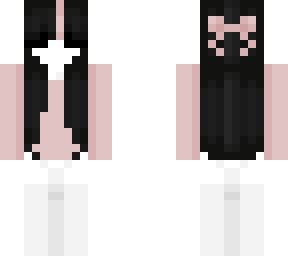 Pink faceless egirl V2 | Minecraft Skin