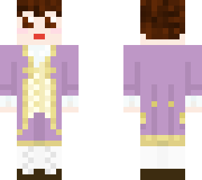 Purple Rococo Prince Charming | Minecraft Skin