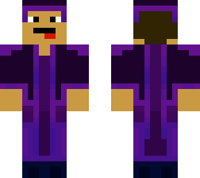Purple Warrior | Minecraft Skin