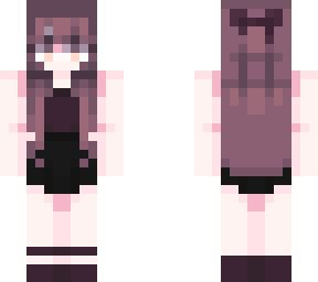 black dress | Minecraft Skins