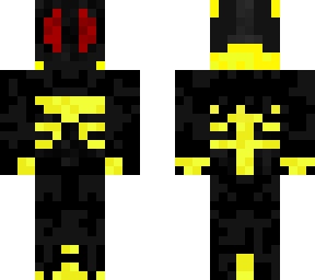 gold and black | Minecraft Skins
