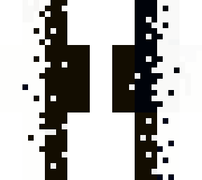 half white half black | Minecraft Skins