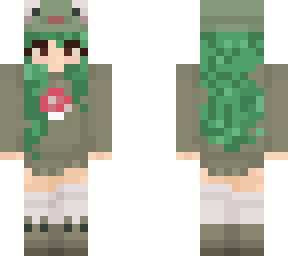 green girl | Minecraft Skins