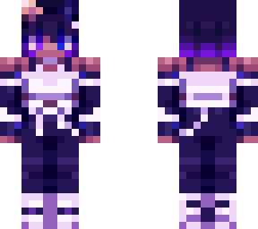 Gift ~ Neon Ribbons | Minecraft Skin