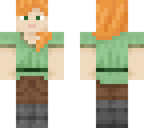 New Alex - Thick Arms | Minecraft Skin