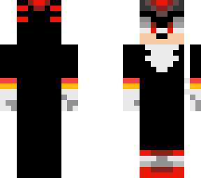 shadow the hedgehog | Minecraft Skins