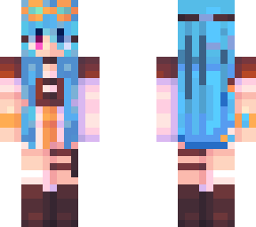 steampunk girl | Minecraft Skin